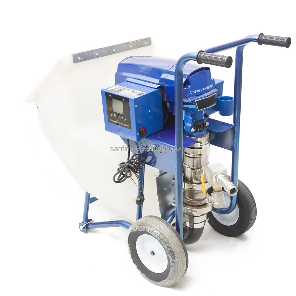 Sanfine Portable Fireproof Materials Sprayer Electric Texture Wall ...
