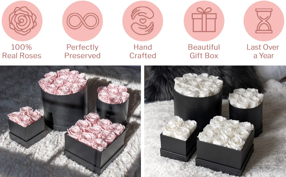 2025 New Product Valentine's Day Ideas Gift 100 Forever Rose Custom ...