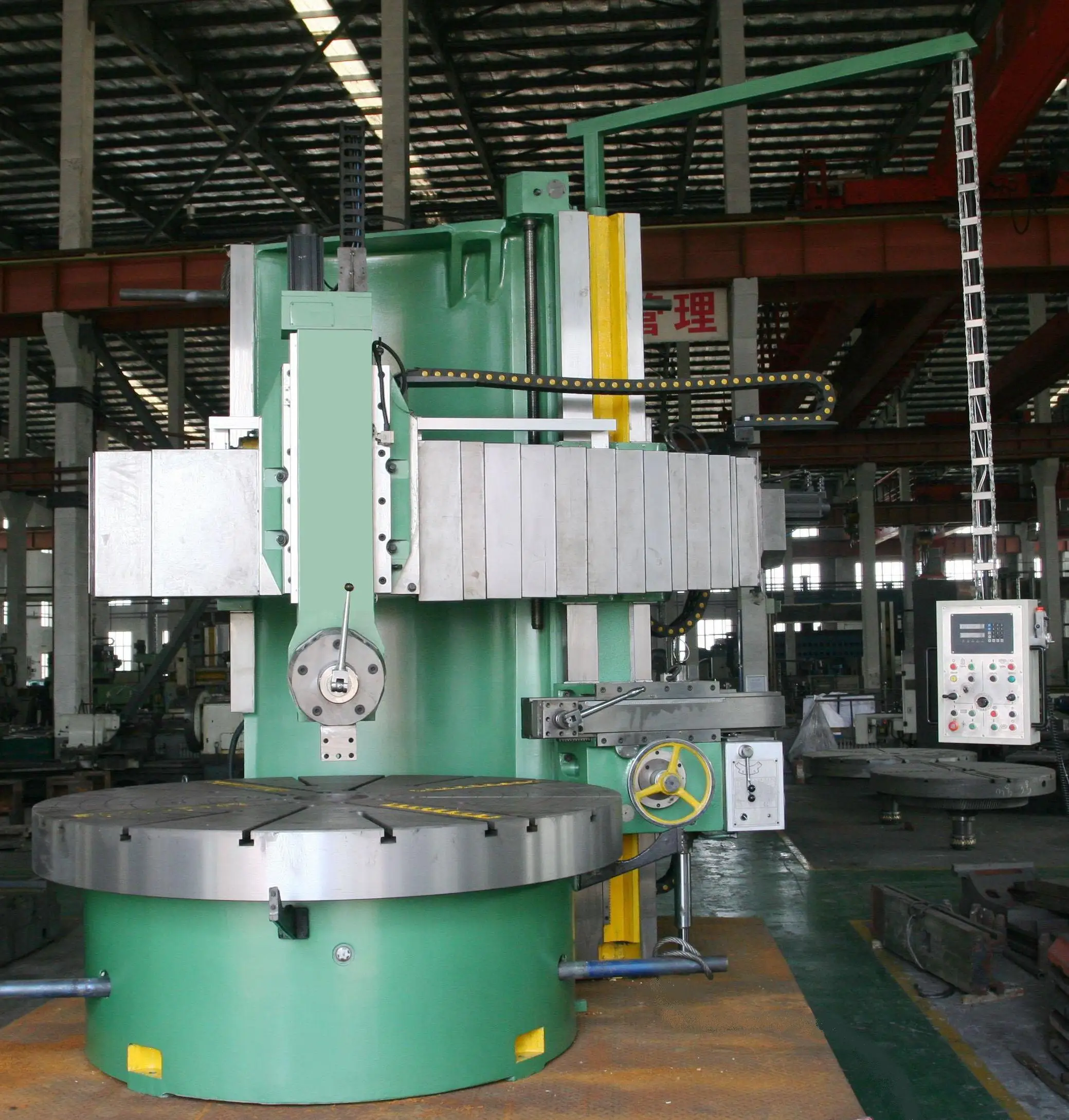 Single Column Vertical Turret Lathe Machine Vtl - Buy Vtl lathe Vertical Vertical Lathe Product ...