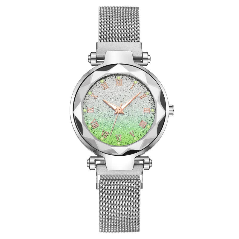 Fashion Trend Sparkling Starry Sky Quartz Watch Elegant Atmosphere ...