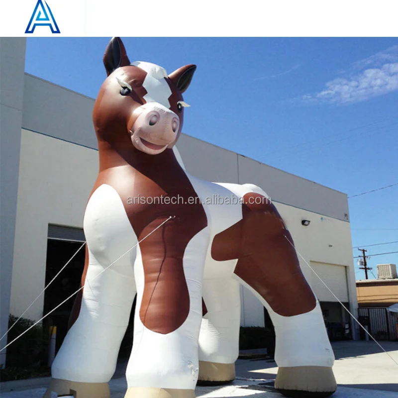 Huge High Tall Big Large Giant Inflatable Cartoon Dairy Cattle Cow Ox ...