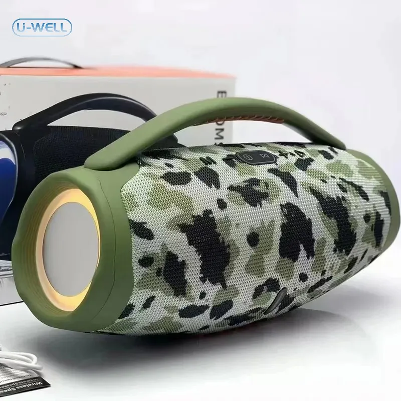 Boombox 3 Portable Speaker With Led Mini Outdoor Subwoofer Wireless ...