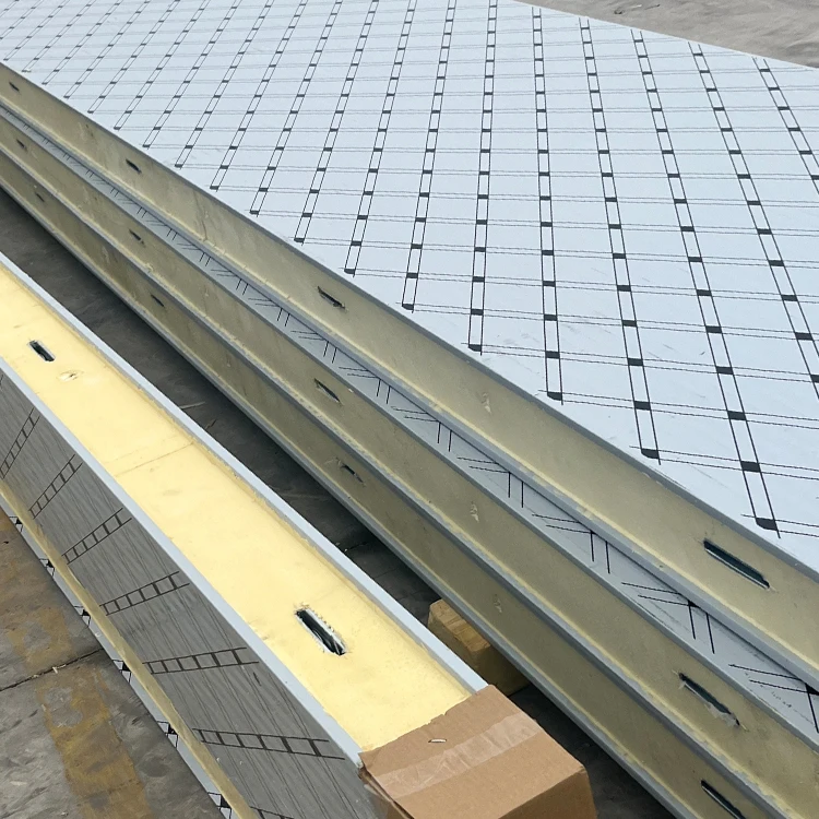 Insulation Structural Composite Sandwich Panels Prefab House Pu Wall ...