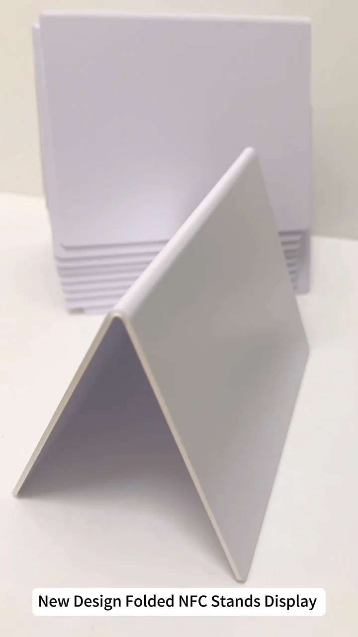 Readable Writable Scannable Smart Plastic Table Top Display Stand Nfc ...