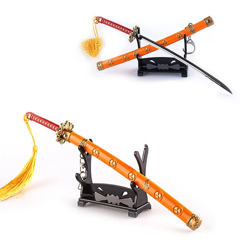 Pop Up Ejection Toys Sword Zinc Alloy Keychains Bleach Kurosaki Ichigo ...