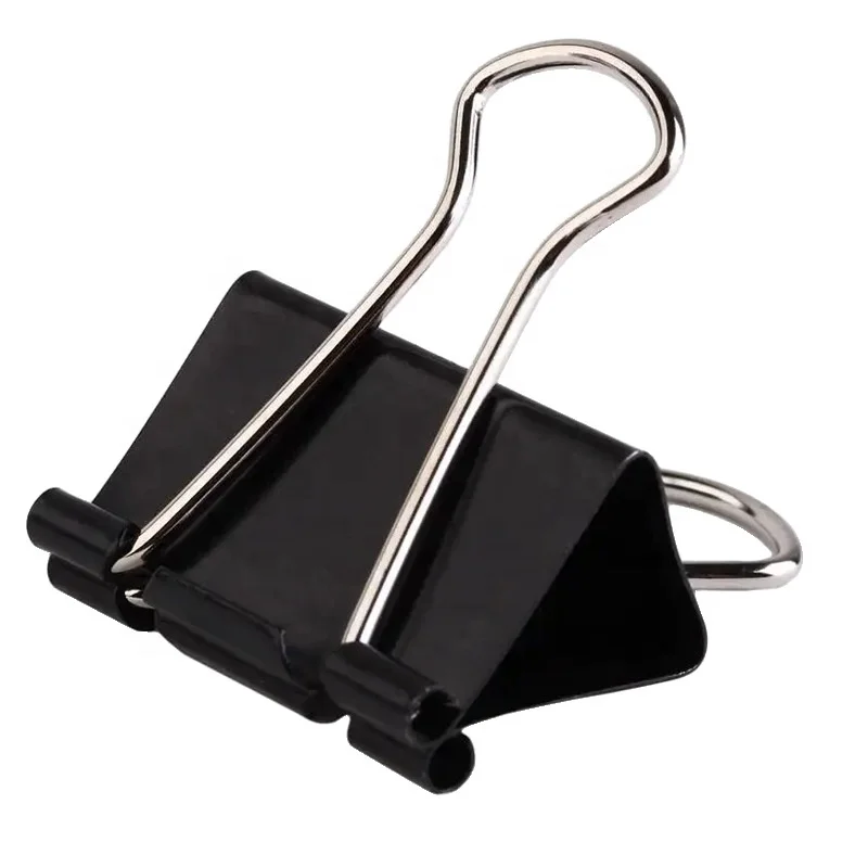 Extra Fancy Metal Binder Clips 2inch Big Paper Clamps Office Supplies ...
