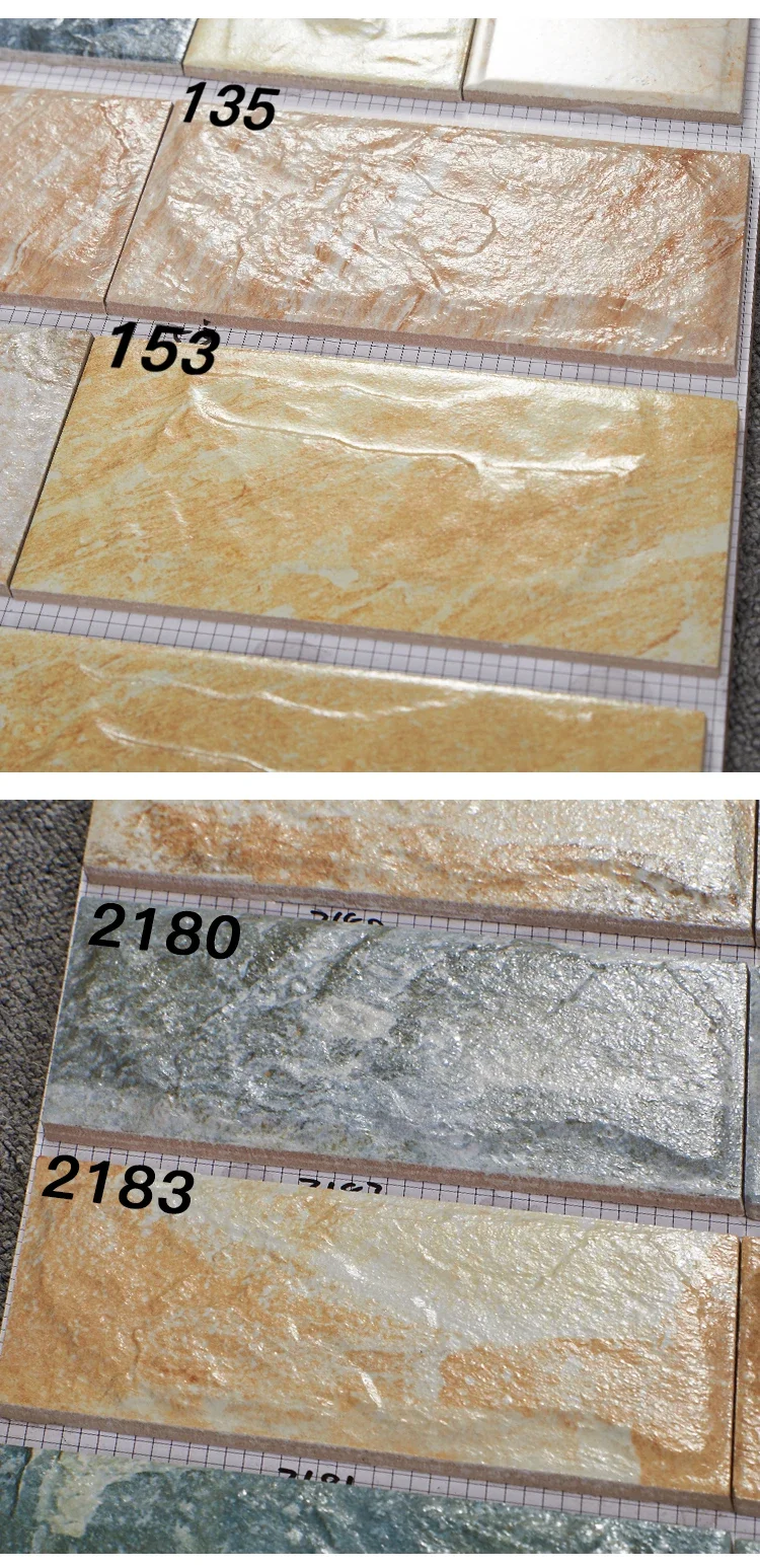 Villa Country Rustic Tile 100x200mm Antique Artificial Brick Look 3d ...