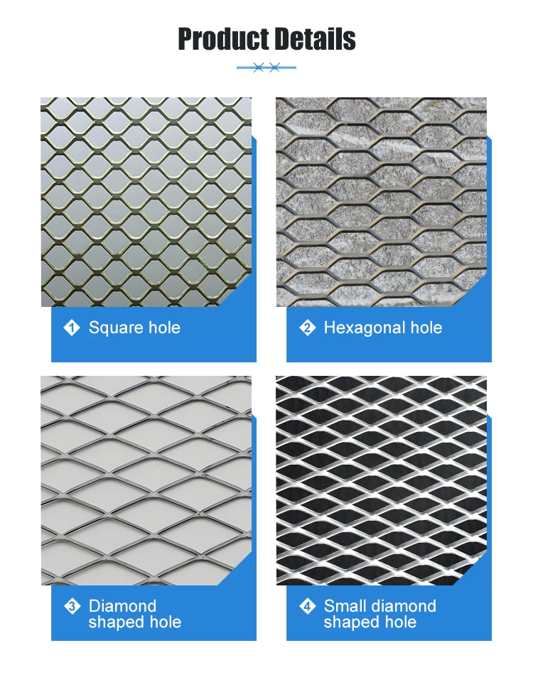 Stainless Steel Diamond Expanded Metal Lath for Plastering