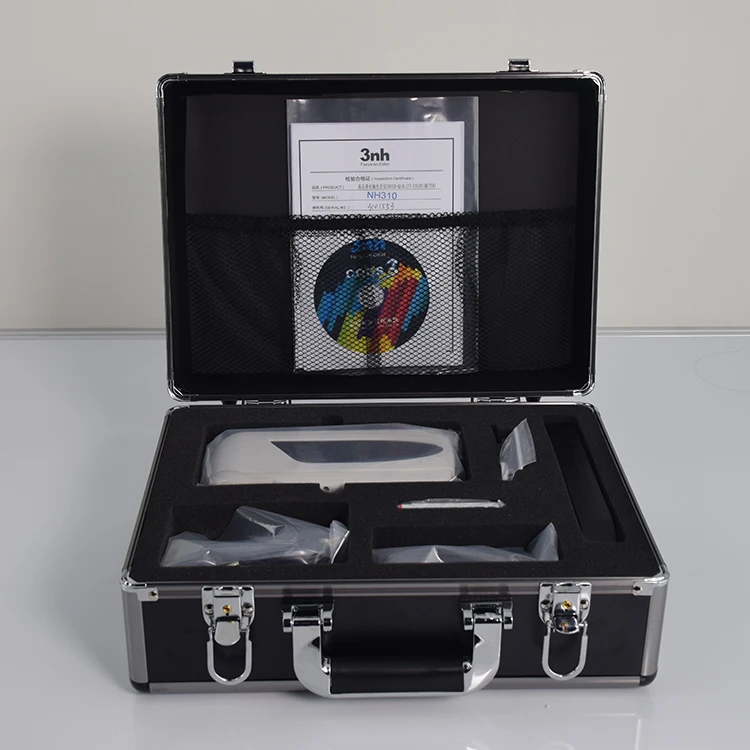3nh Food Colorimeter Color Check Nh310 Test Equipment With 8mm And 4mm ...