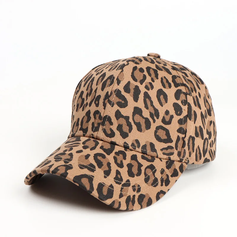 European And American New Leopard Print Baseball Cap Outdoor Men And ...