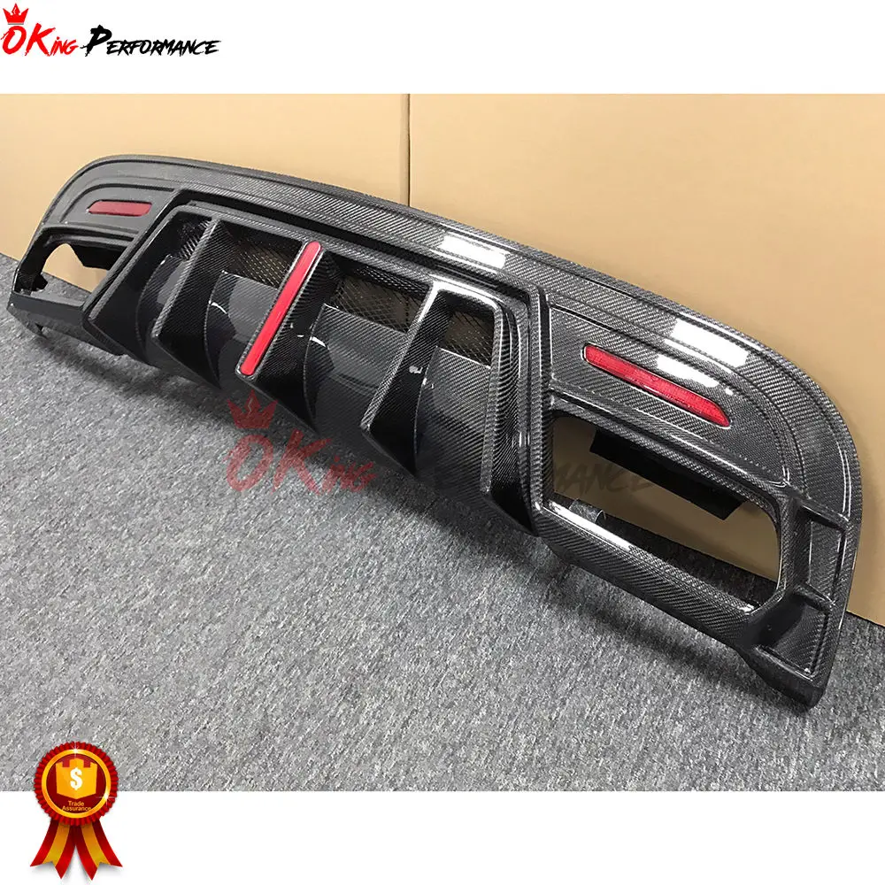 Carbon Fiber Rear Diffuser For Mercedes Benz Gla45 Amg X156 Gla Class ...