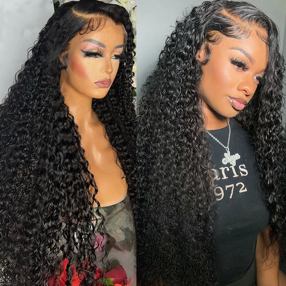 Wholesale Deep Wave 40 Inch Full Lace Human Hair Wig