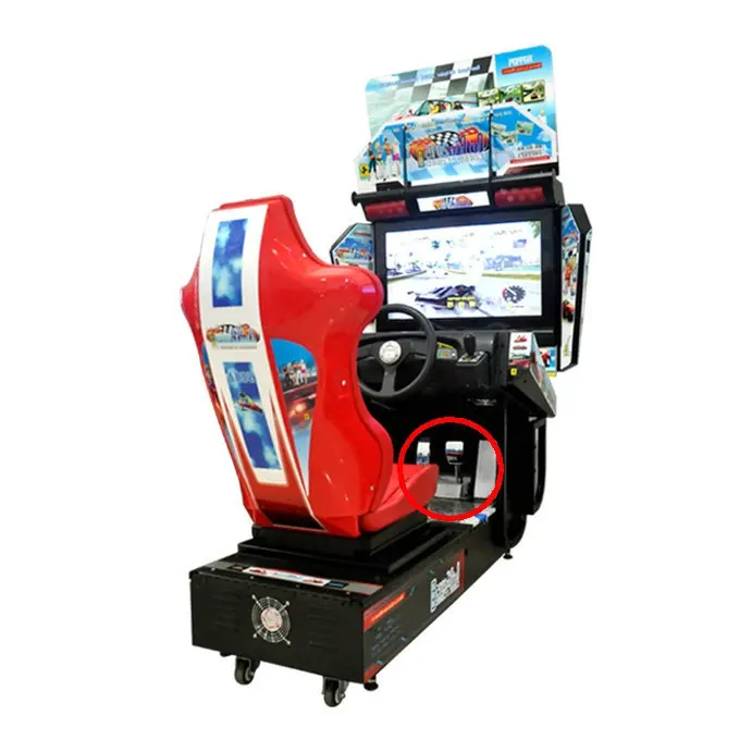 Throttle Brake Pedal For Arcade Racing Game Machine Spare Parts Speed ...