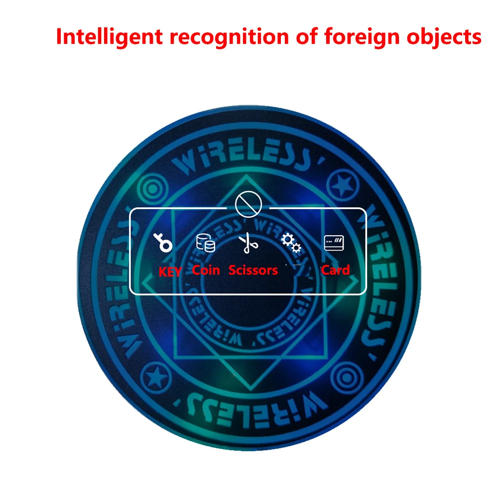 2020 Magic Circle Wireless Charger Qi Charging Pad Magic Array Mat ...