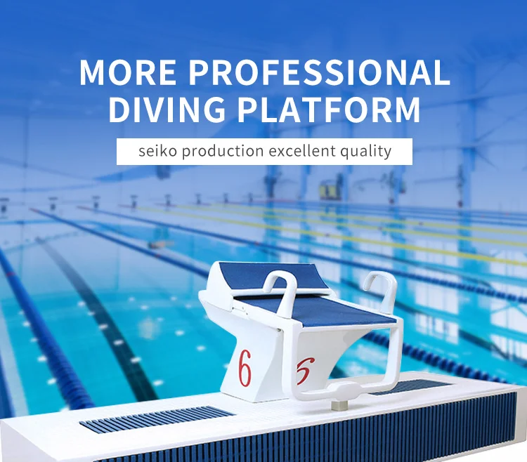 DAVEY Swimming Pool Starting Block - Anti-Slippery & Durable