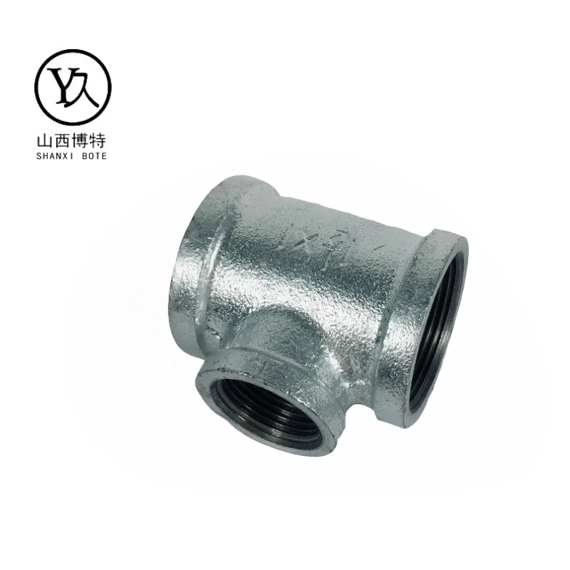 4 Way Pipe Tube Connector Low Price Plain End Baked Galvanized Plumbing ...