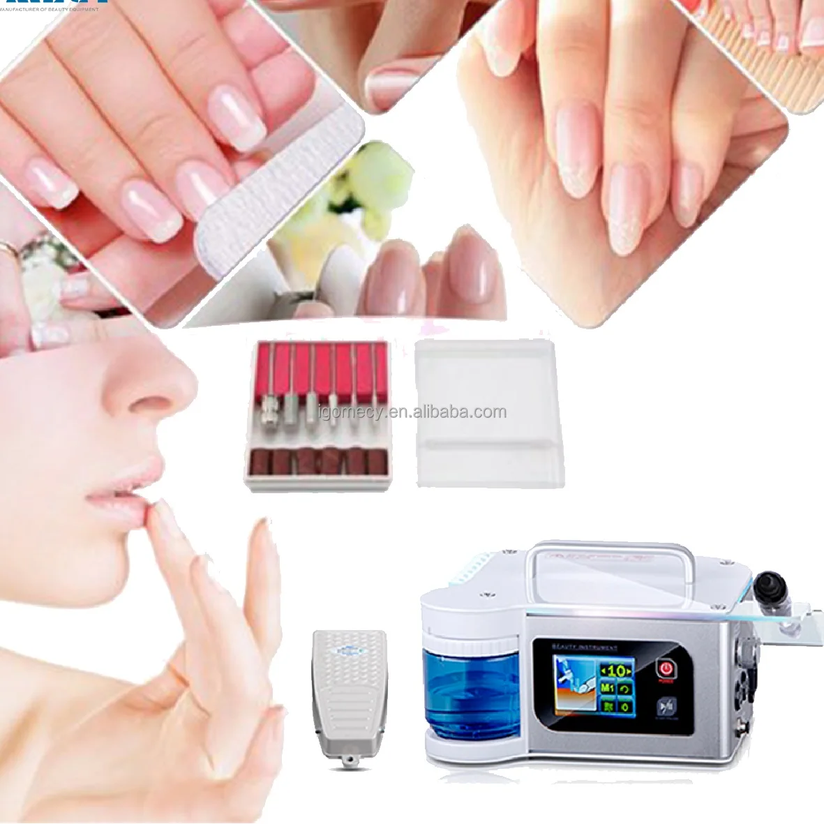 New Machine 2024 Professional 35000rpm Plug Type GOMECY Nail Drill ...