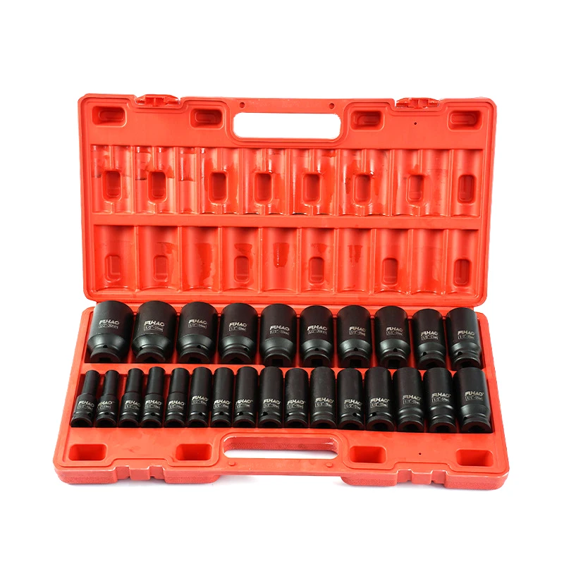 26pcs 1/2" Complete Configuration Pneumatic Hardware Socket Set - Buy ...