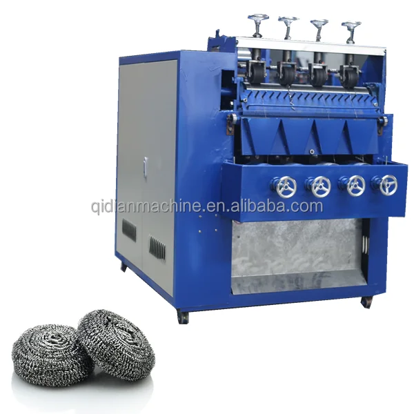 Automatic Kitchen Cleaning Wire Weaving Machine Scrub Cloth Sponge ...