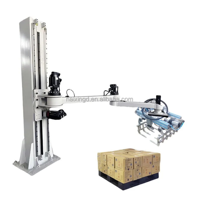 Artificial Intelligence Robot Arm Stacker Conveyor Industrial ...