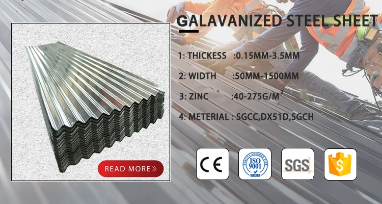 Bis Certified Gi Corrugated Sheet Processed Via Cutting Welding ...