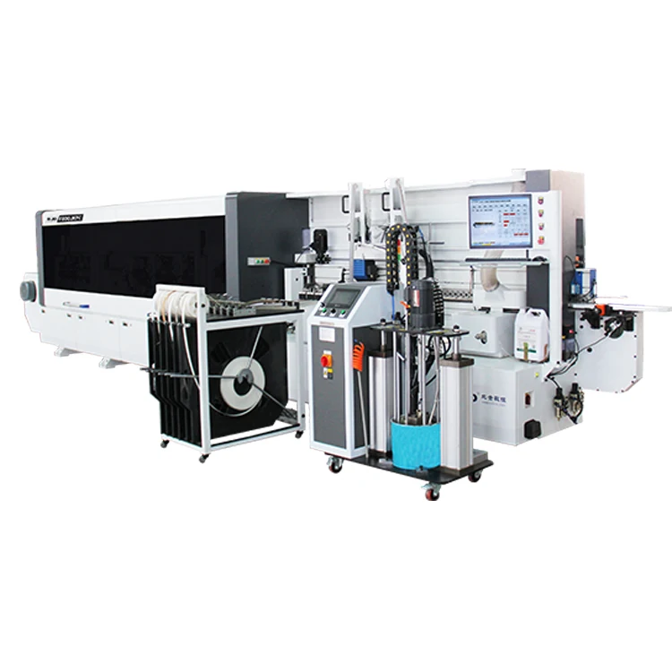 BJD edge banding machine with pre-millimh automatic edge banding ...