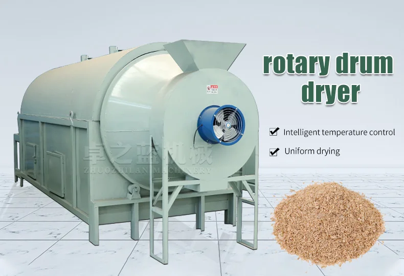 Small Biomass Rotary Drum Dryer - Efficient Drying Solutions