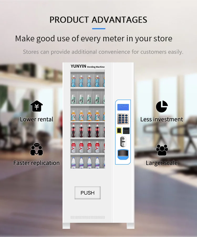 Mini Tabletop Snack Vending Machine Food Vending Machine With Credit ...