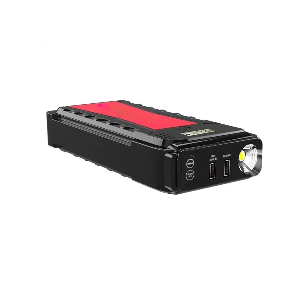 Emergency Portable Car Jump Starter 12v 16000mah With Led Light High ...