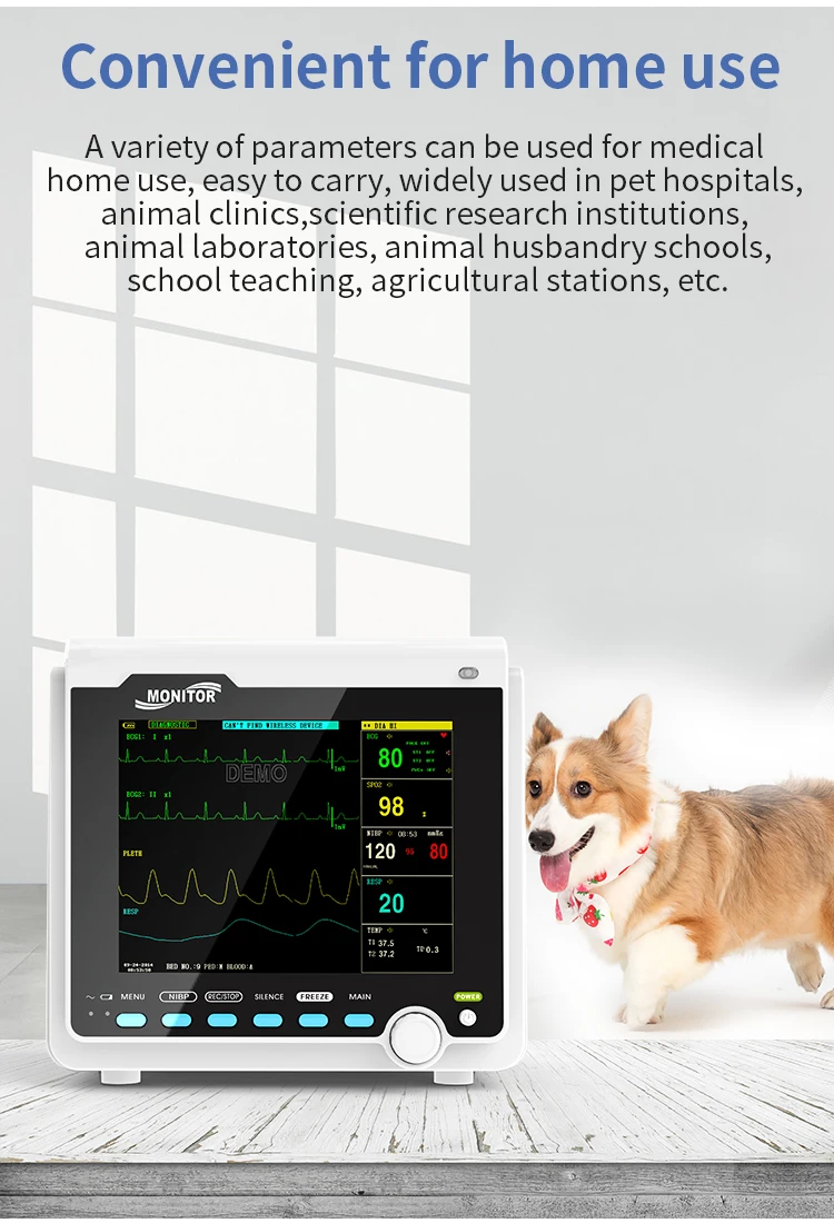 Cgm Continuous Glucose Capnography Etco2 Veterinary Monitor System ...