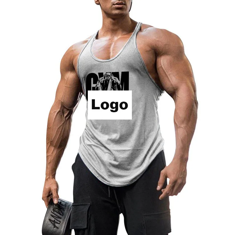 Popular Premium Men's Muscle Tank Top Fitness Workout Running Marathon ...