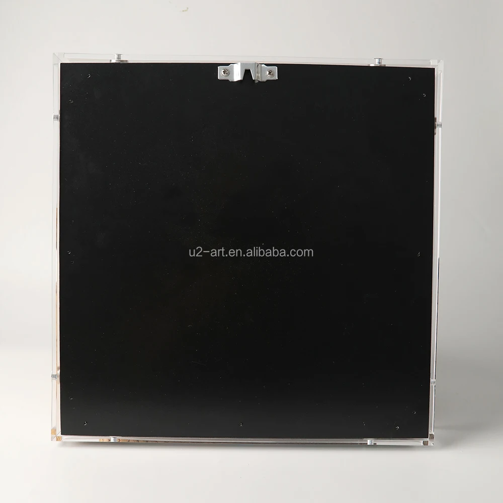 Acrylic Shadowbox Painting - Floater Framed Art Display