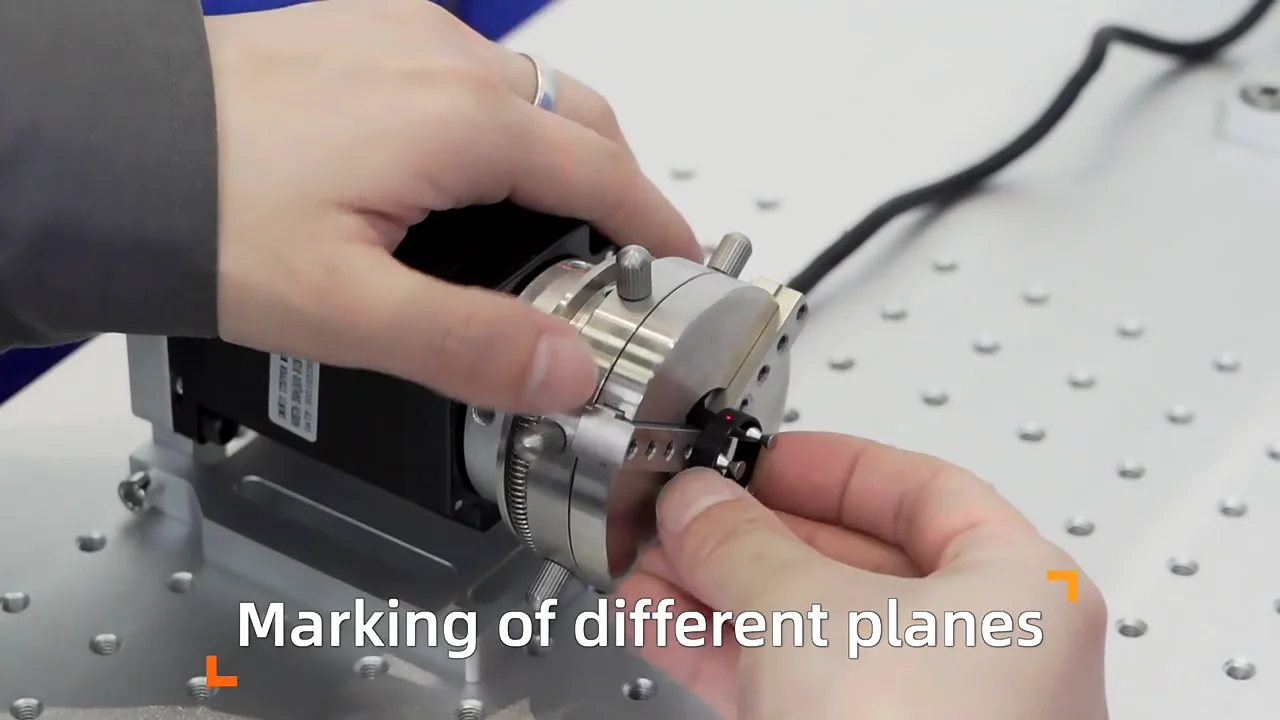 2.5d 3d 100w Fiber Laser Engraving Machine 30w 60w Mopa M7 Laser ...