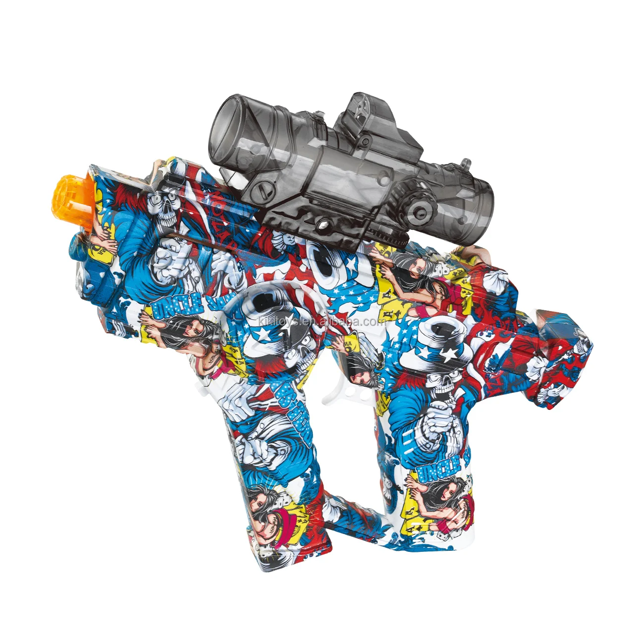 27cm 2 In 1 Soft Bullet Gun Electric Gel Ball Blaster Electric Gel Ball ...