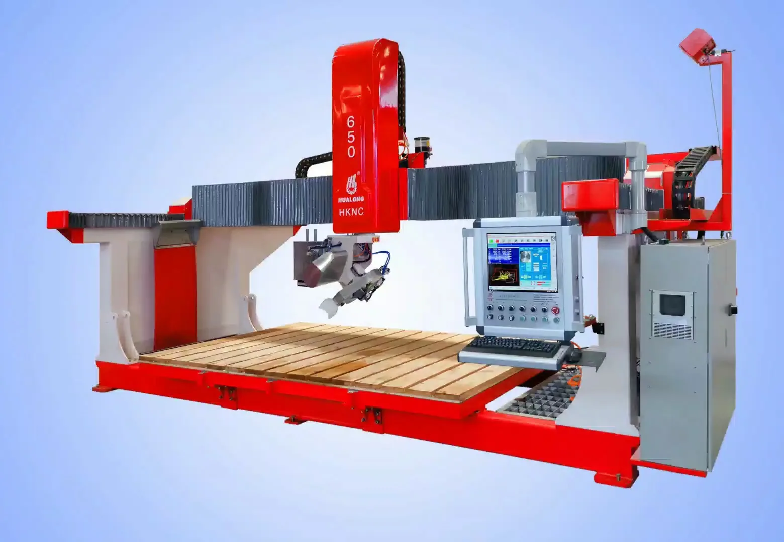 Porcelain Tile Slabs Automatic Bridge Granite Block Saw Waterjet ...