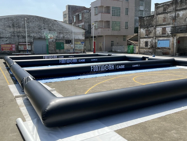 Inflatable Activities Outdoor Game 3v3 Inflatable Panna Soccer Arena ...