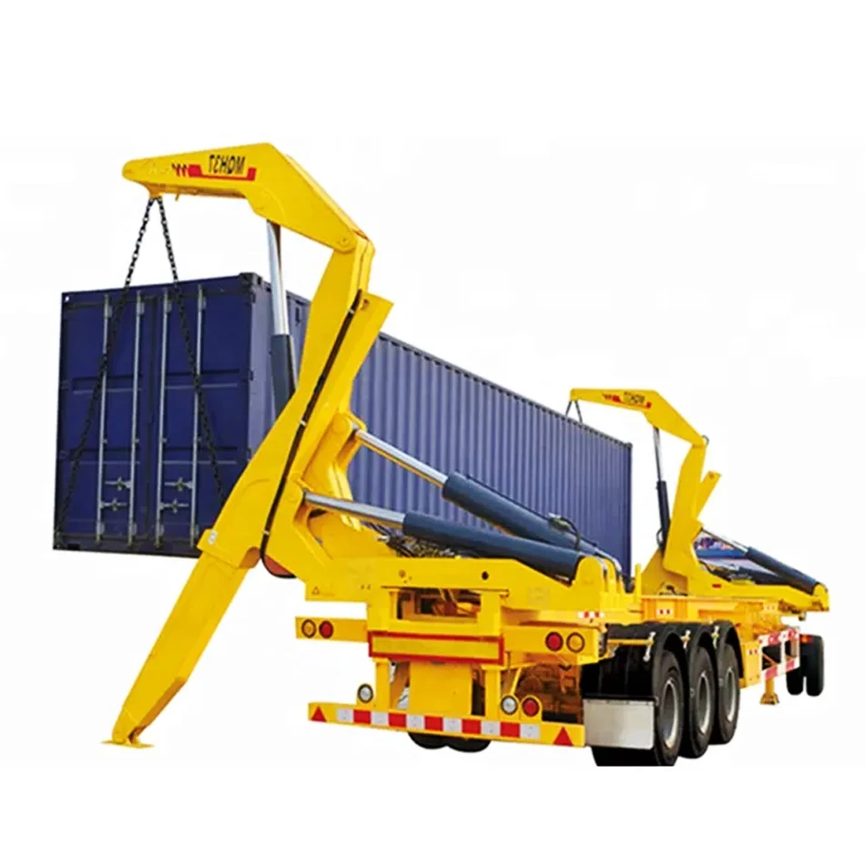 Sidelifter Truck Self Loading Container 40ft Side Loader Lifter Trailer ...