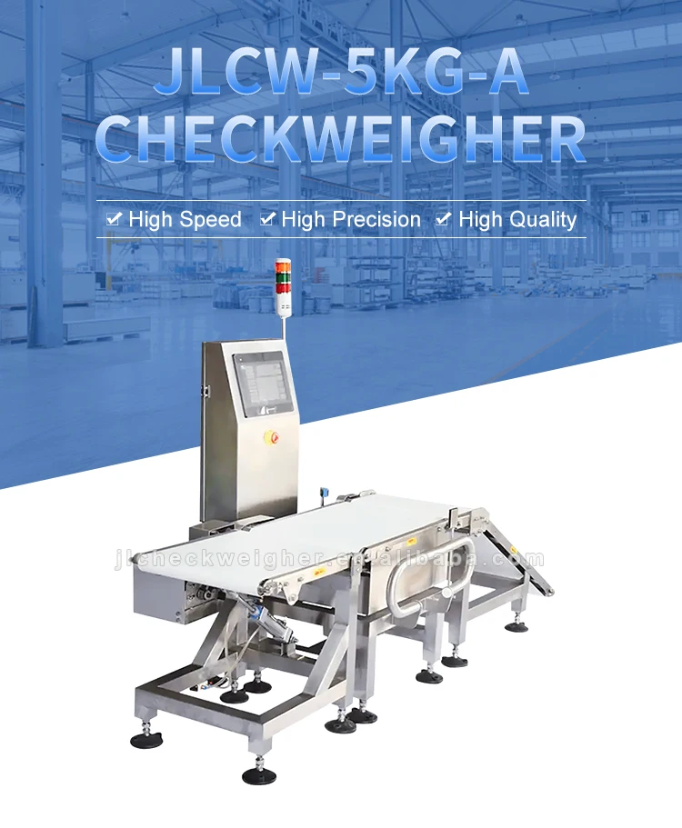 Food Checkweigher Pusher Rejection System Package Box Checkweigher ...