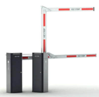 Keytop Smart Parking Barrier With Folder Barrier Arm For Parking Access ...