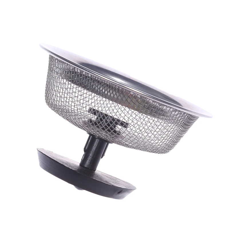 Stainless Steel Kitchen Sink Filter Mesh Sink Sewer Strainers Bathroom ...