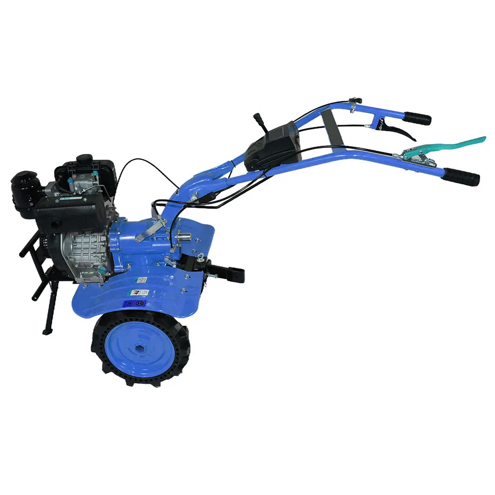Dinking Portable Tiller Diesel 5hp Farm Machinery Small Multifunction ...