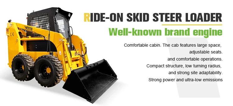 Vote Hydraulic Skid Steer Loader Multifunction Optional Breaker Hammer ...