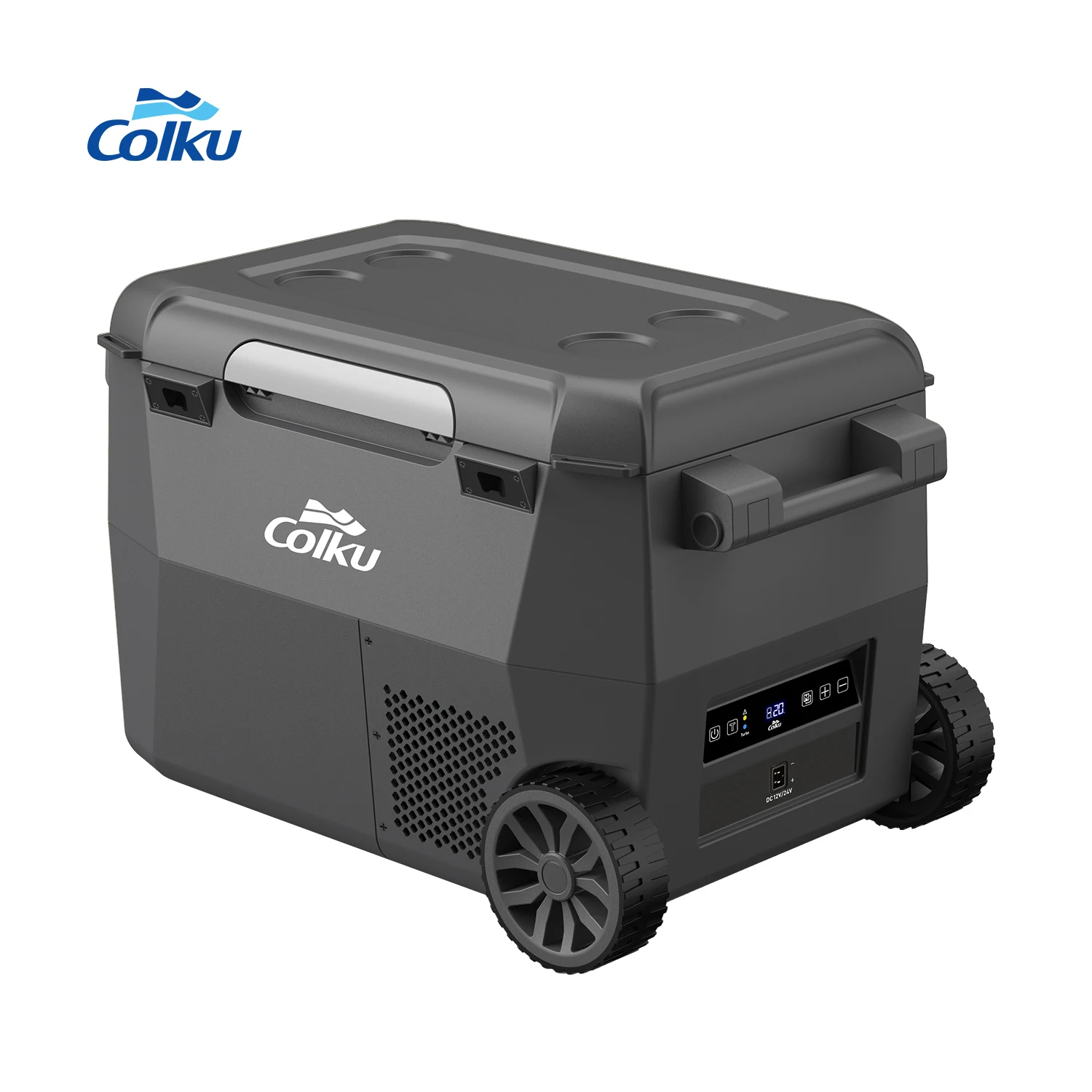 Portable Recharge Freezer Fridge Removable Fridge With Wheel Dc ...