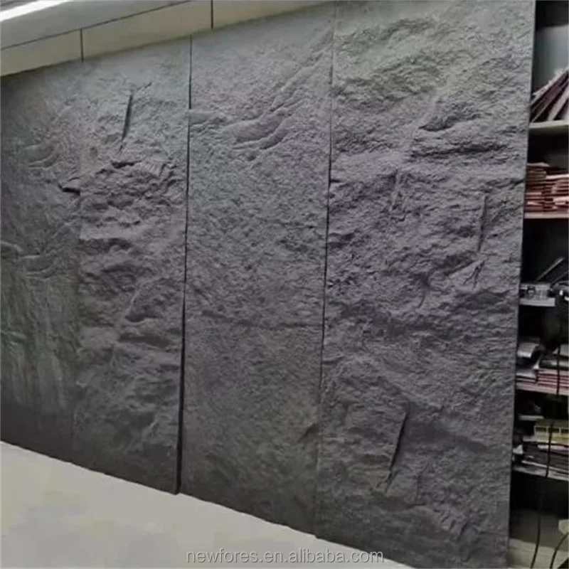 Stones 3d Walls 250 Cm Long Lightweight Pu Stone Panel - Buy Pu Stone ...