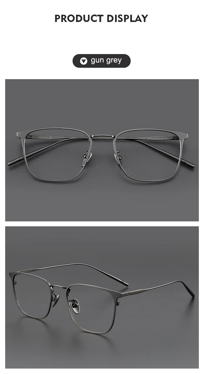 Glazzy Prescription Titanium Myopia Frames - Latest Eyewear