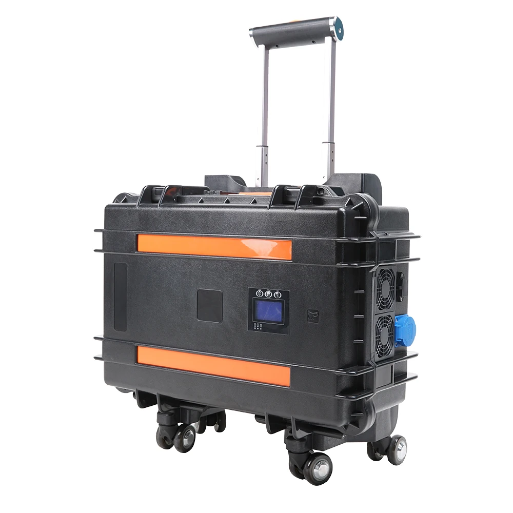 electric vehicle energy storage power 5KW emergency power bank fast ev ...