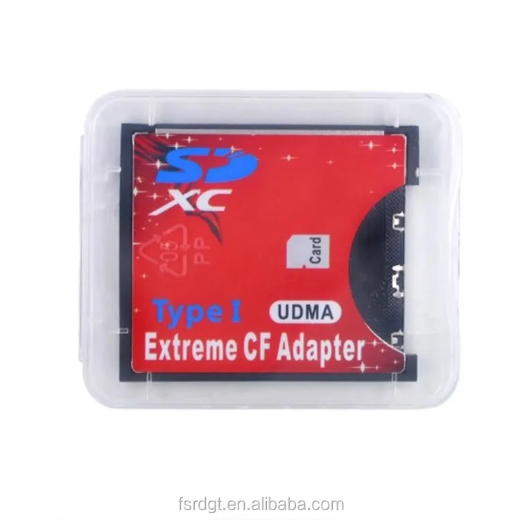 Single Slot Extreme Sd To Cf Card Adapter Wifi Sdhc To Standard Compact ...