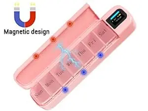 Smart Pill Organizer with Alarm - 7 Day Automatic Dispenser