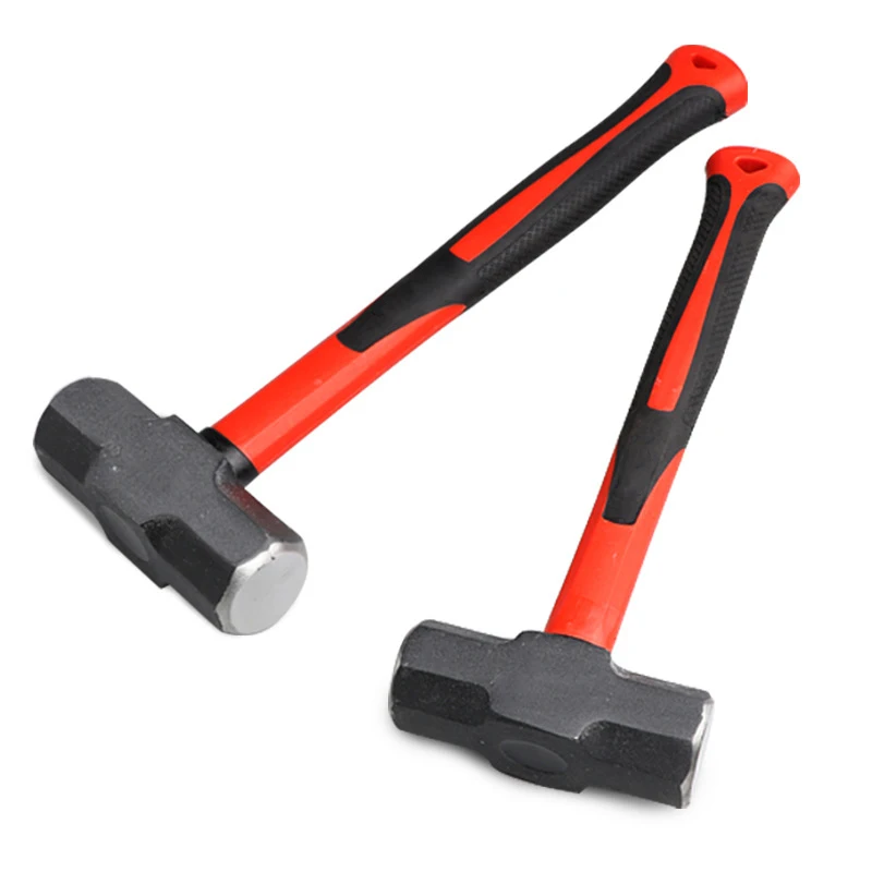 Octagonal Hammer with Plastic Wrap Handle - High Carbon Steel