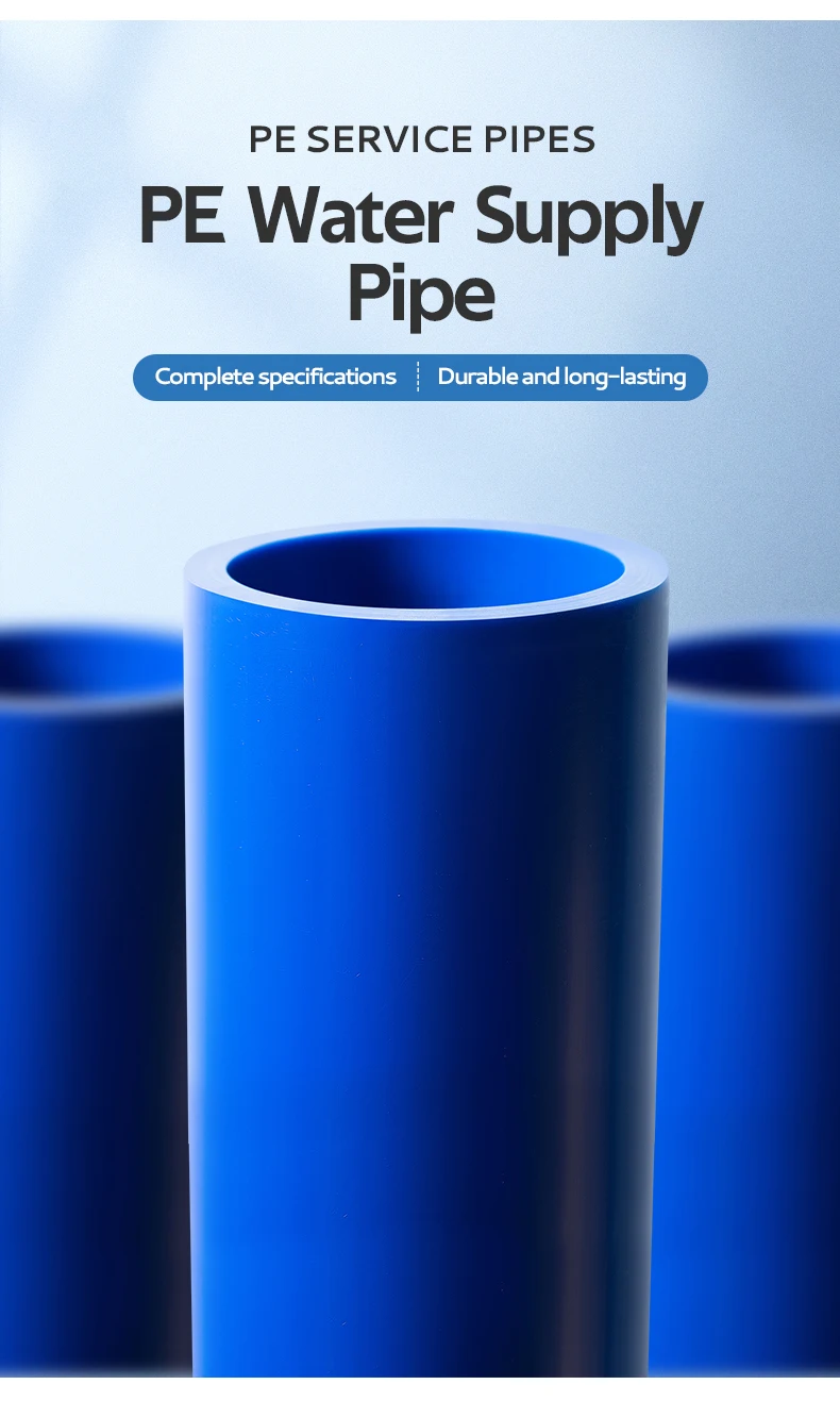 HS Professional Competitive Price Plastic Blue Large Diameter Flexible ...